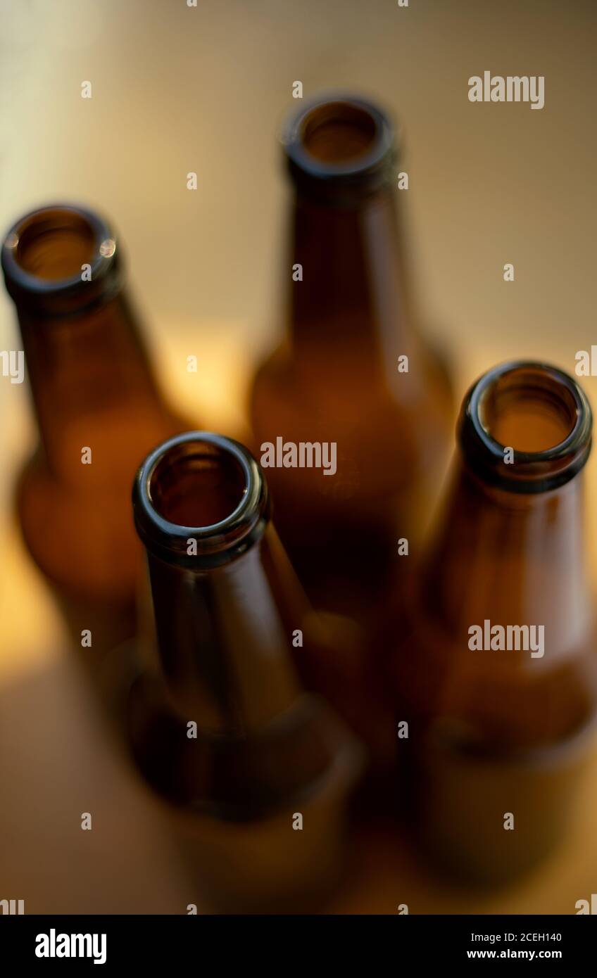 Alcohol bottles party table hi-res stock photography and images - Alamy