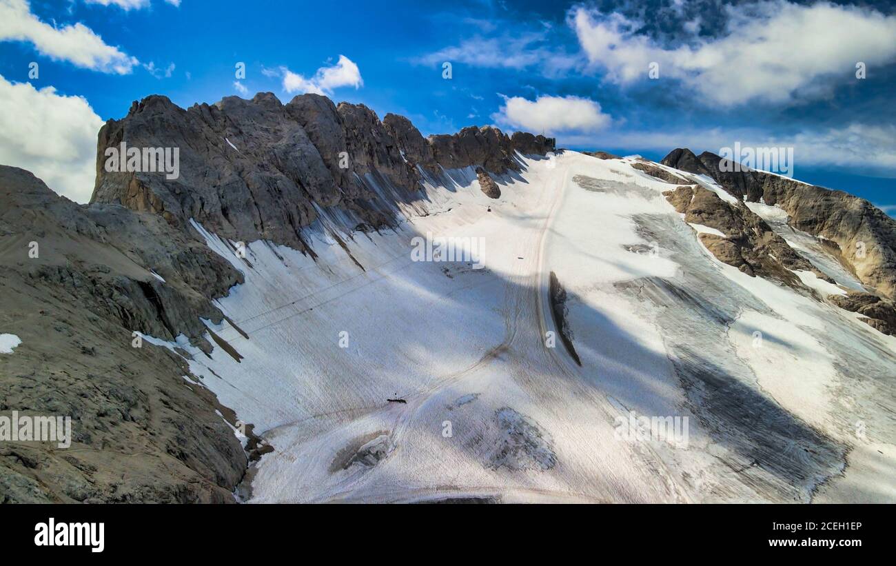 Marmolada glacier hi-res stock photography and images - Alamy