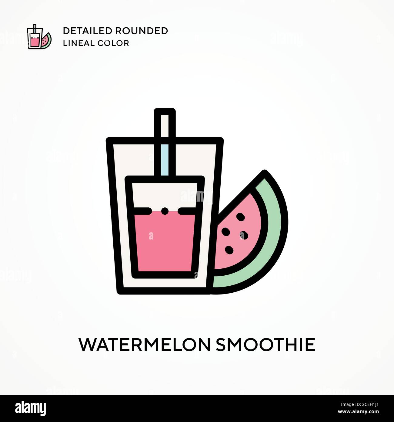 Jar delicious cocktail melon Stock Vector Images - Alamy