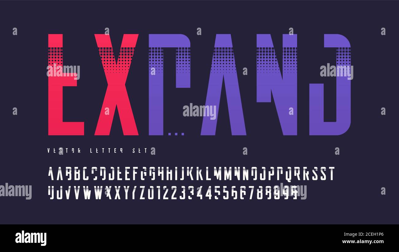 Alphabet letters cropped hi-res stock photography and images - Alamy