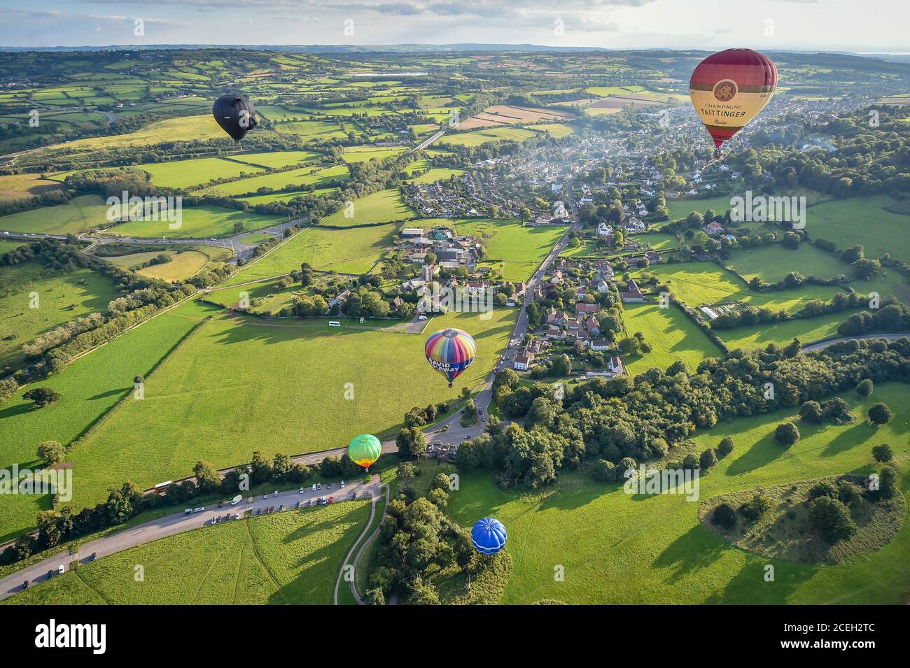 Made up seven hot air balloons hi-res stock photography and images - Alamy