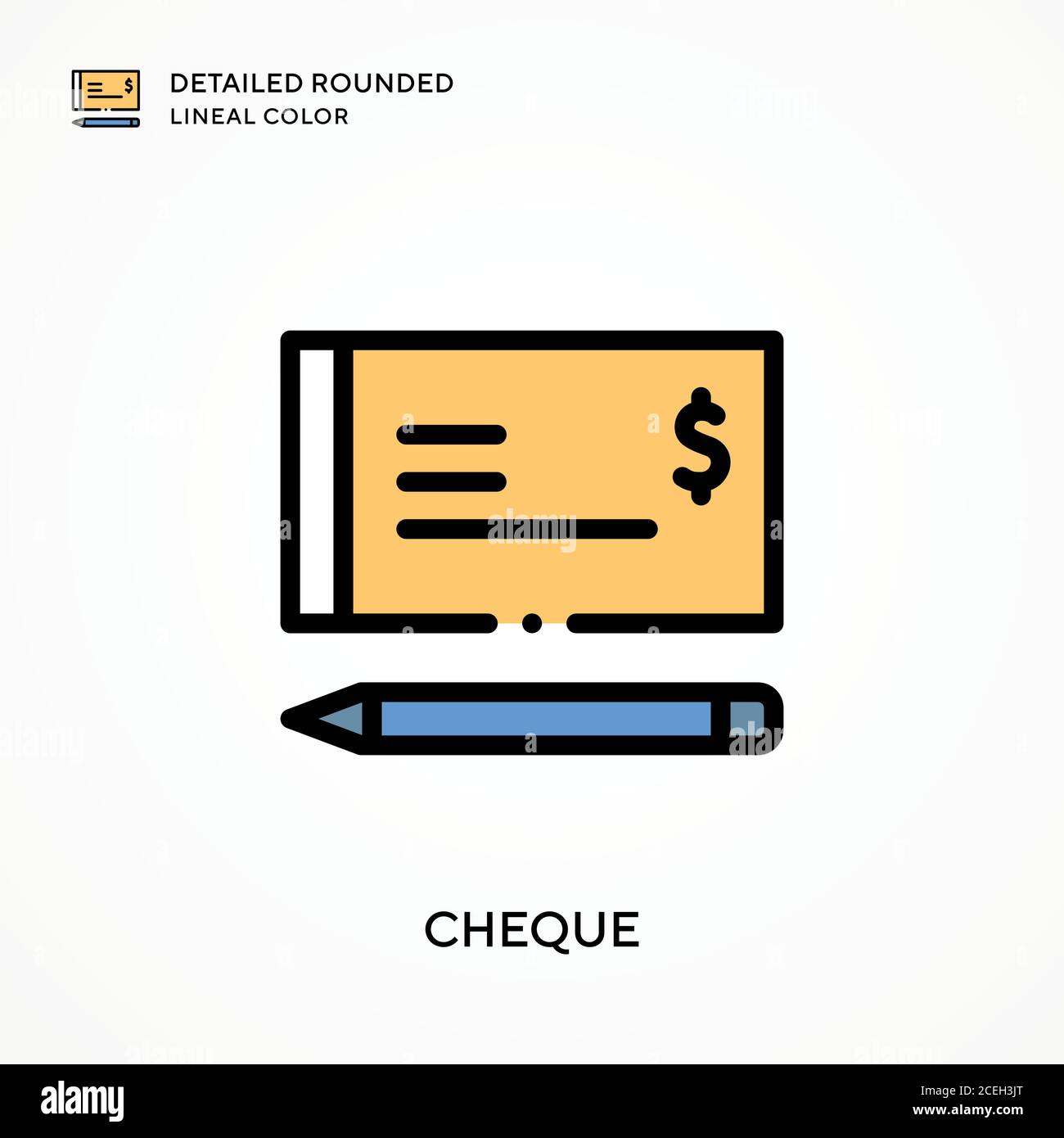 Bearer Cheque Stock Vector Images - Alamy