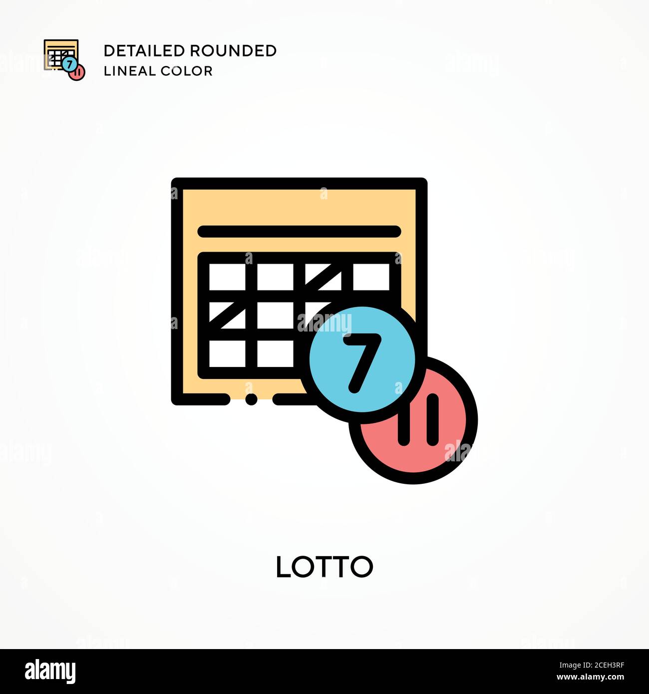 My easy lotto Stock Vector Images - Alamy