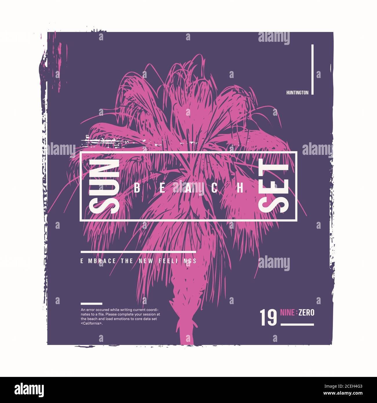 Beach sunset shirt Cut Out Stock Images & Pictures - Alamy