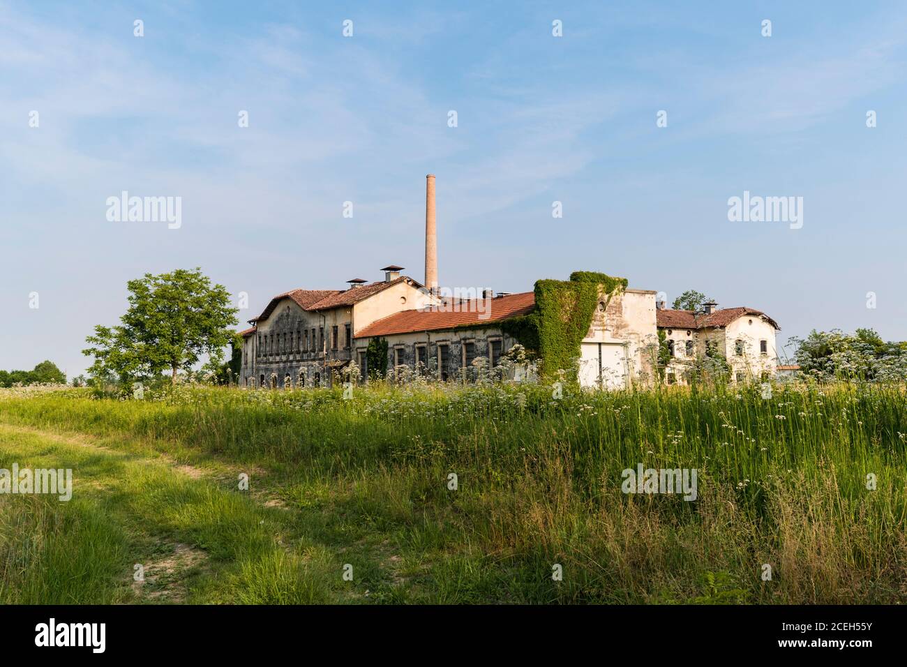 Italy Veneto Susegana - industrial archeology - Filanda dei Conti ...