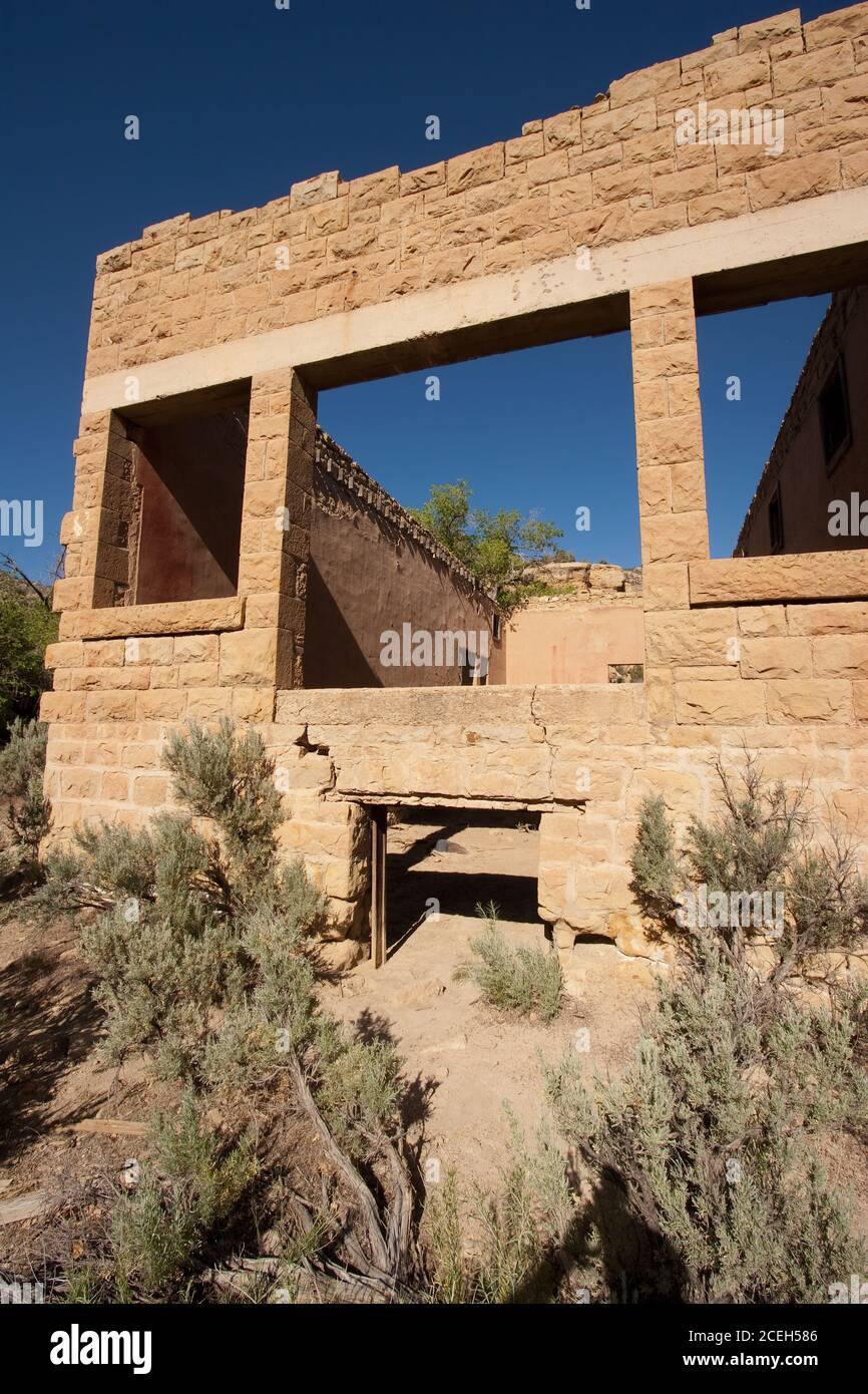 The ghost town of Sego was founded in 1910 as a coal mining town in ...