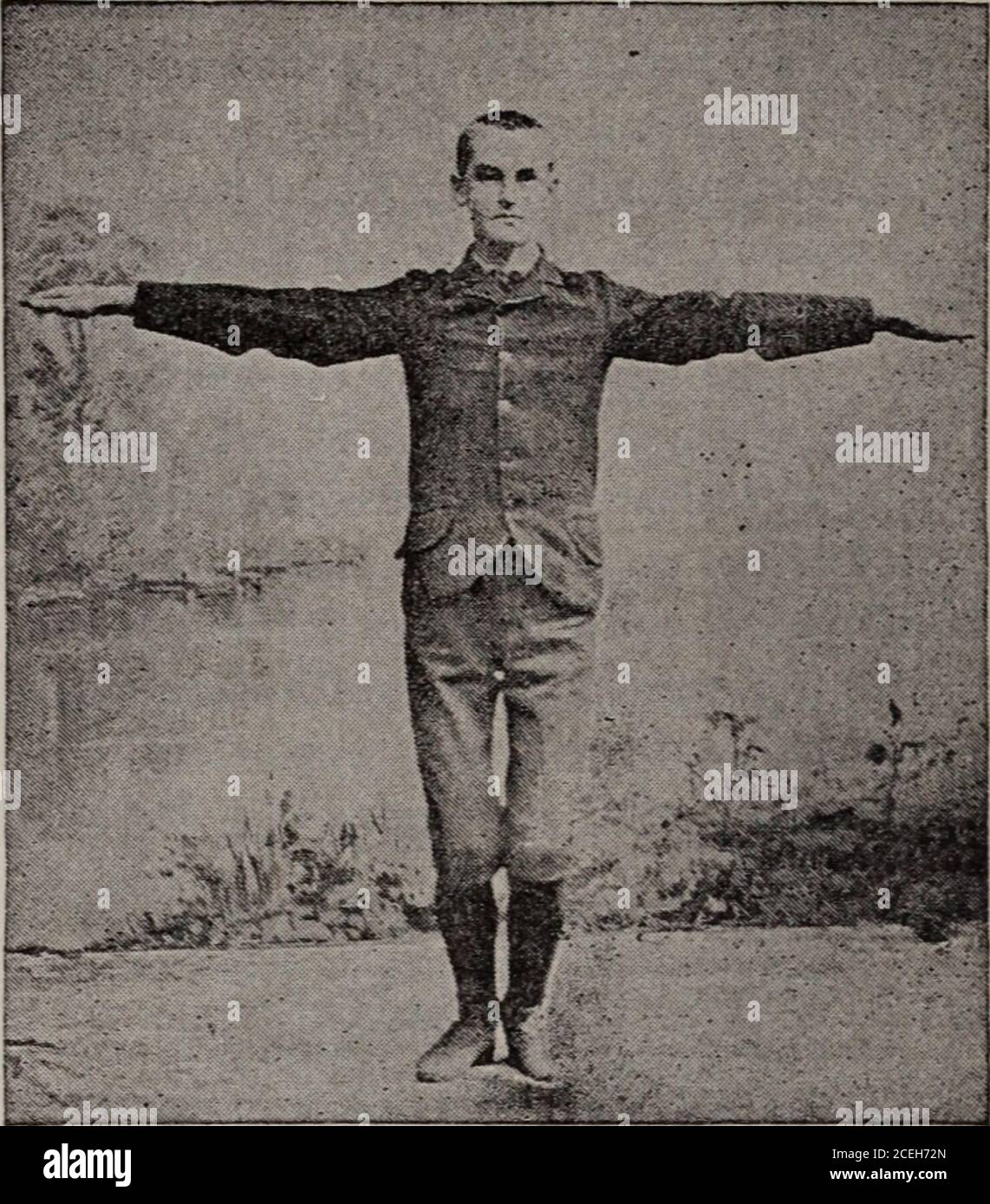 . Annals of hygiene. Fig. 4-—Arm Raised Sideward—Step-Position Side ...