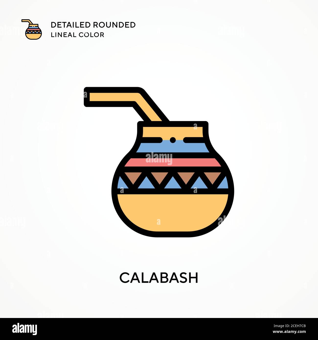 Winged calabash Stock Vector Images - Alamy