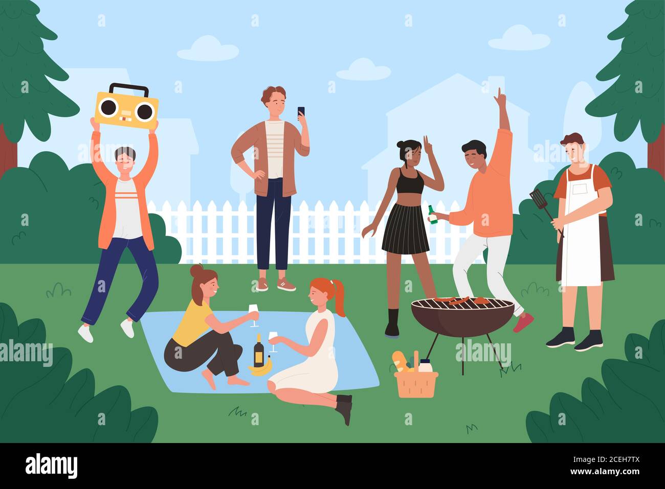 Having Fun With Friends And Family