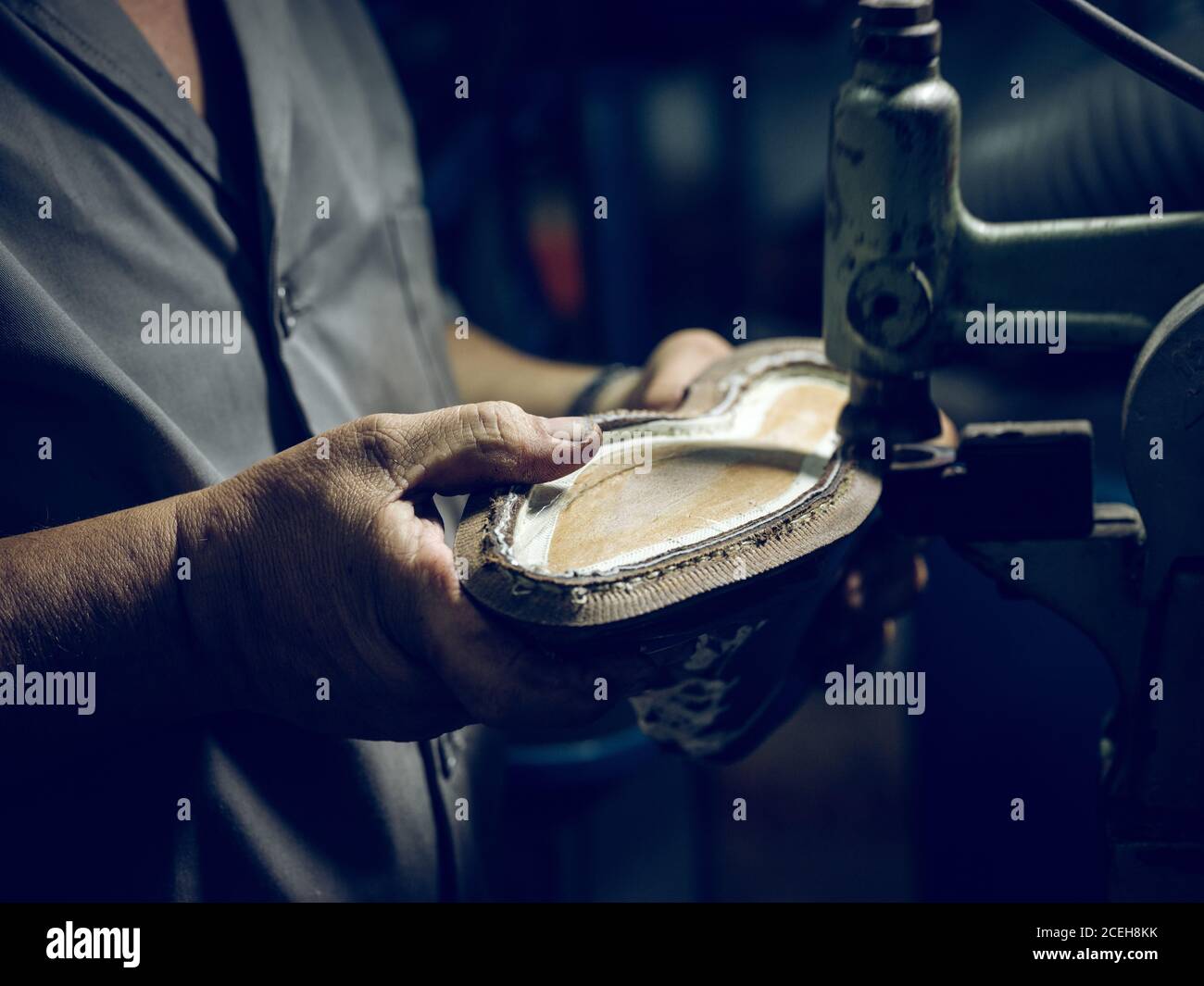 Machine shoes hi-res stock photography and images - Alamy