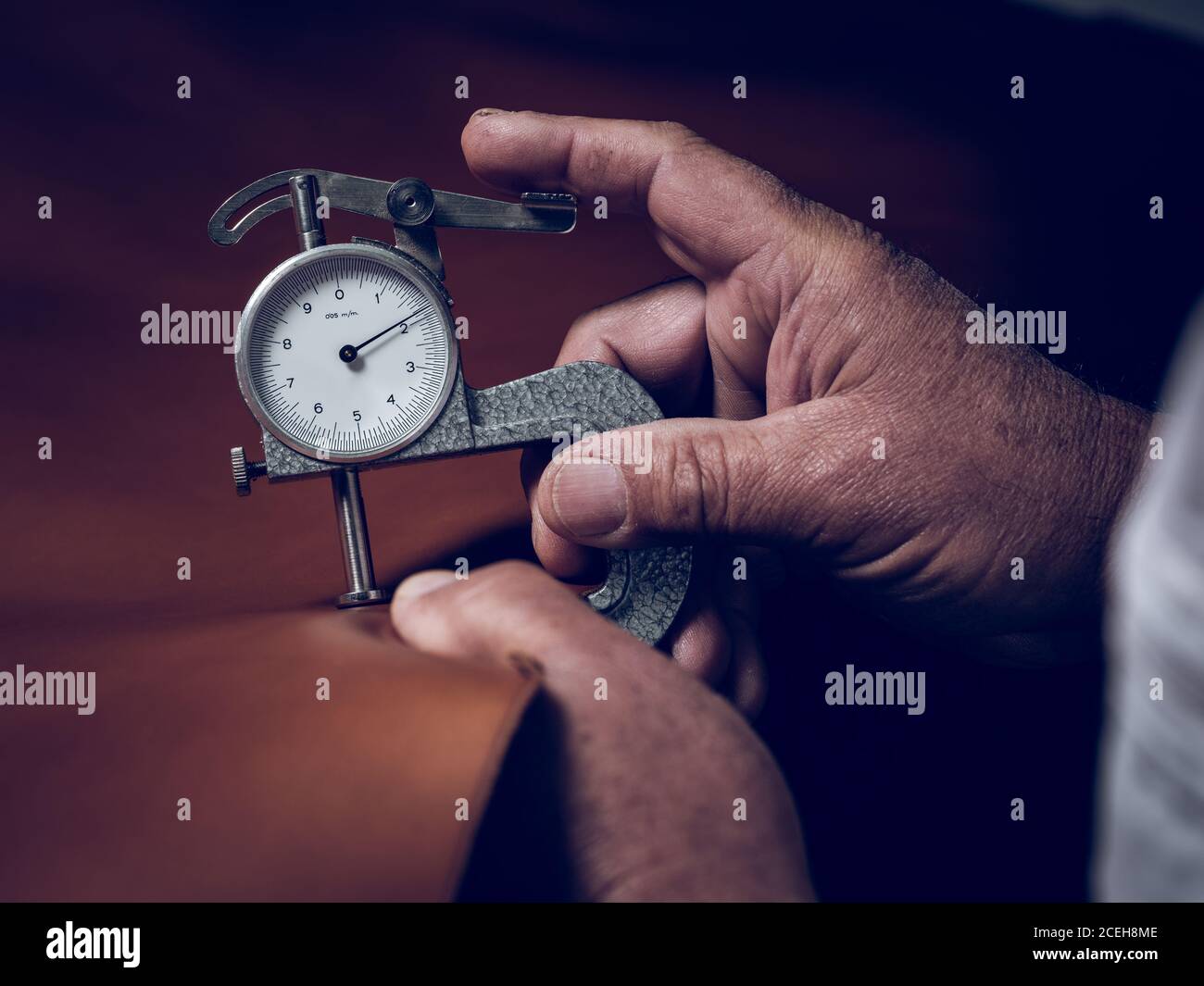 Leather Thickness Gauge High Resolution Stock Photography and Images ...