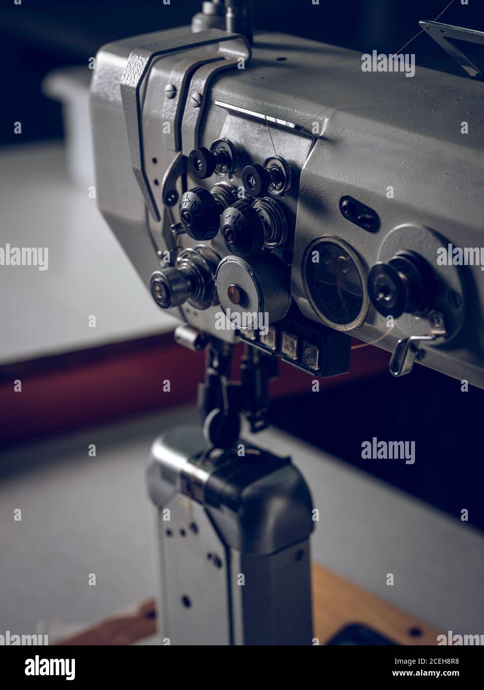 Modern sewing machine hi-res stock photography and images - Alamy