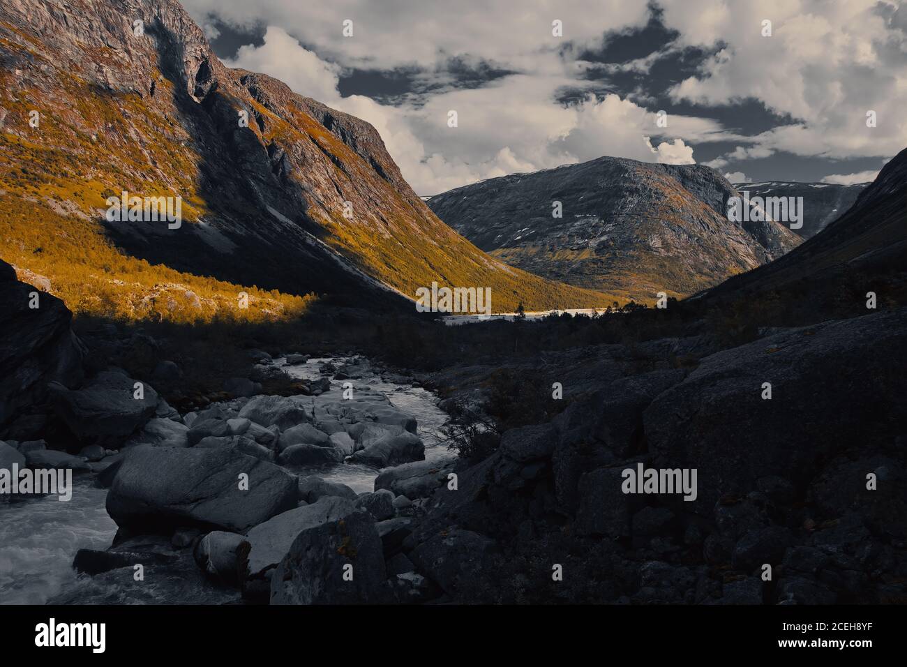 Jostedalsbreen National Park, Norway Stock Photo - Alamy