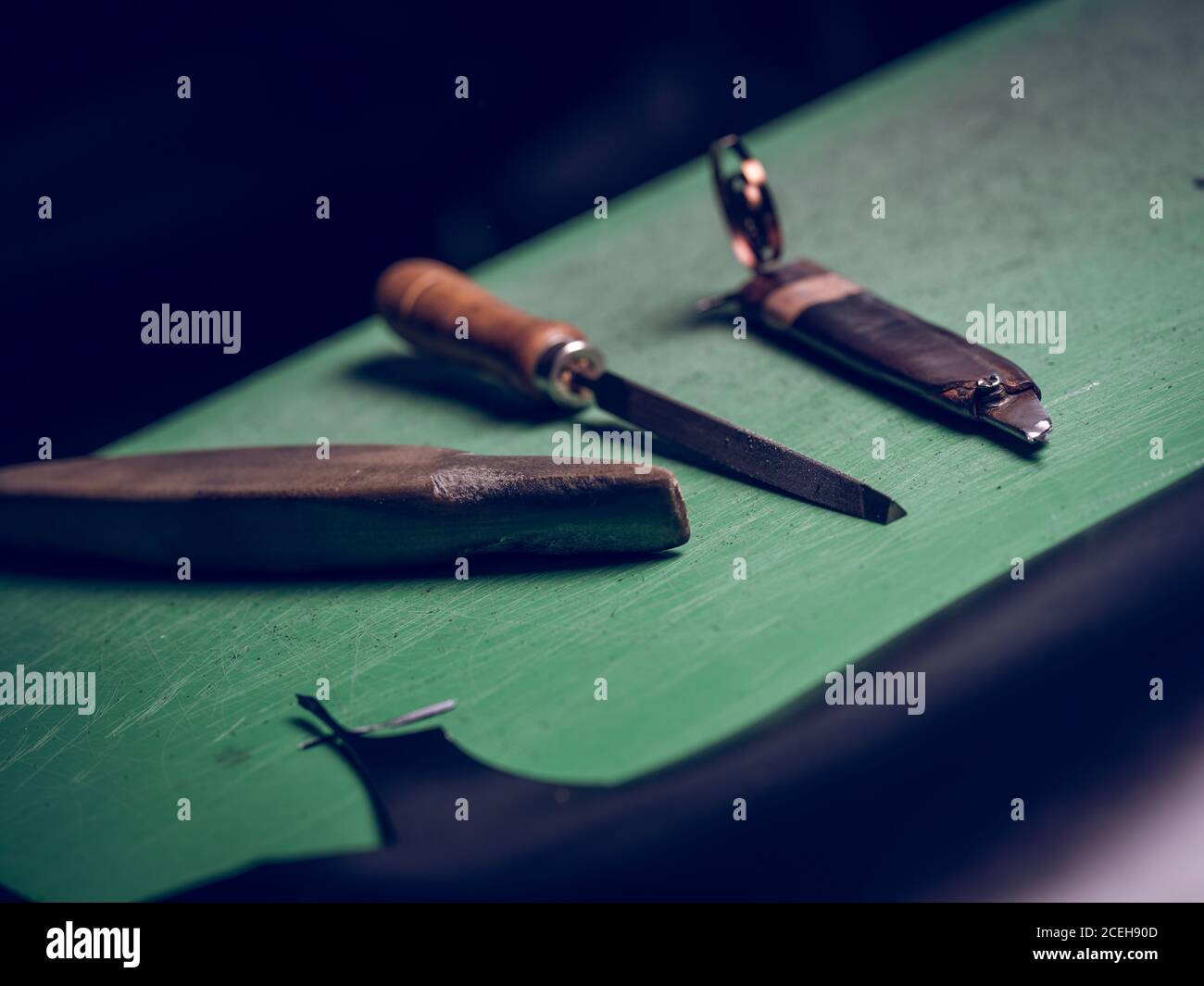 Shoe making tools hi-res stock photography and images - Alamy