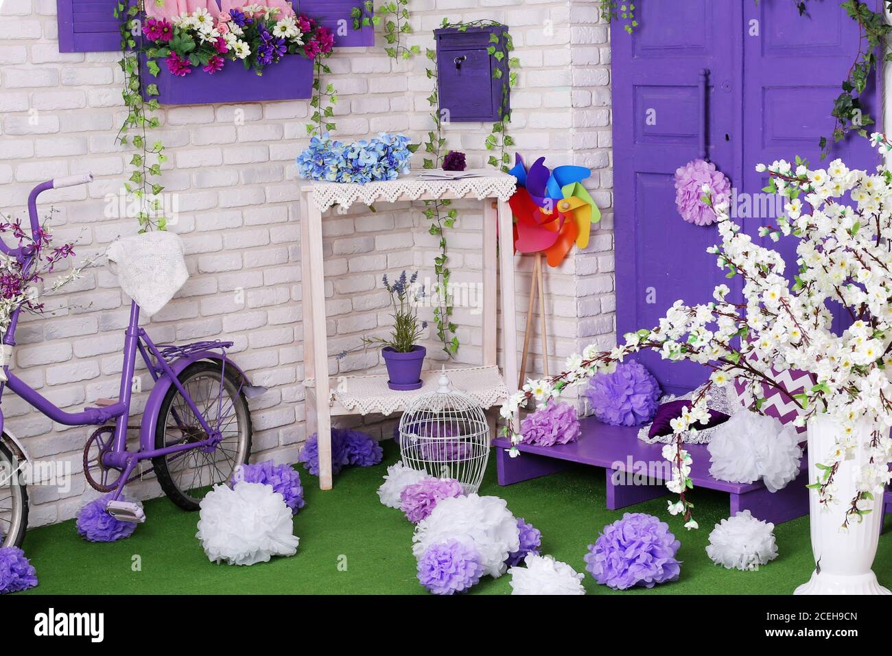 Inscription spring time love hi-res stock photography and images - Alamy