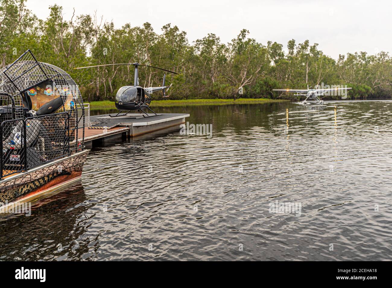 Outback Float Plane Adventures at the Top End of Australia Stock Photo ...