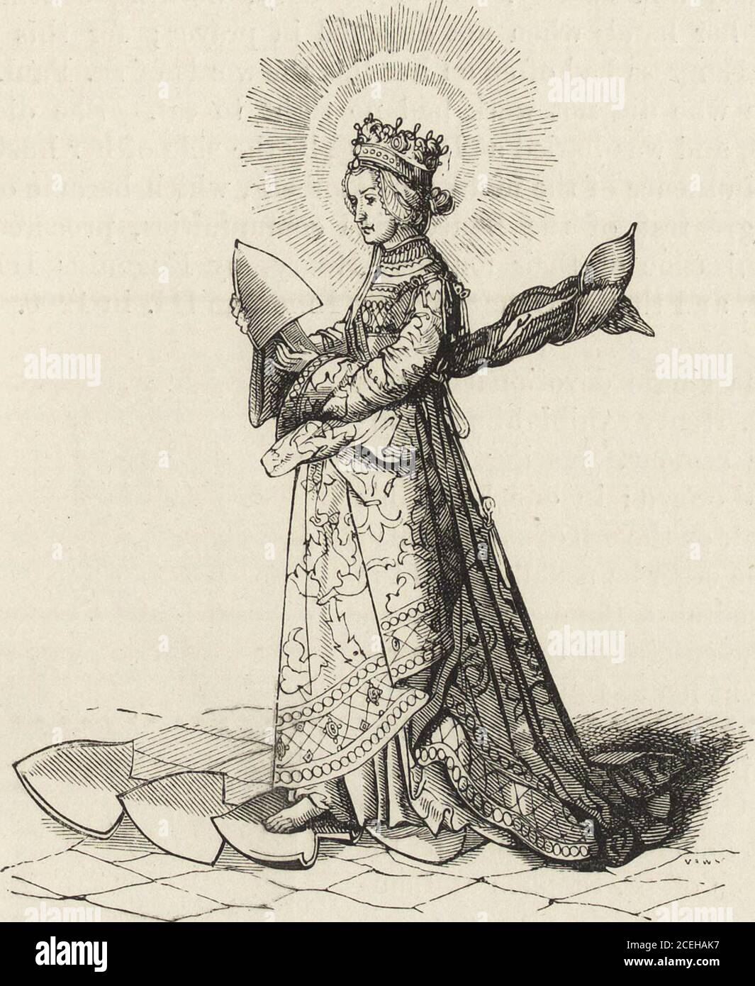 . Legends of the monastic orders : as represented in the fine arts ...