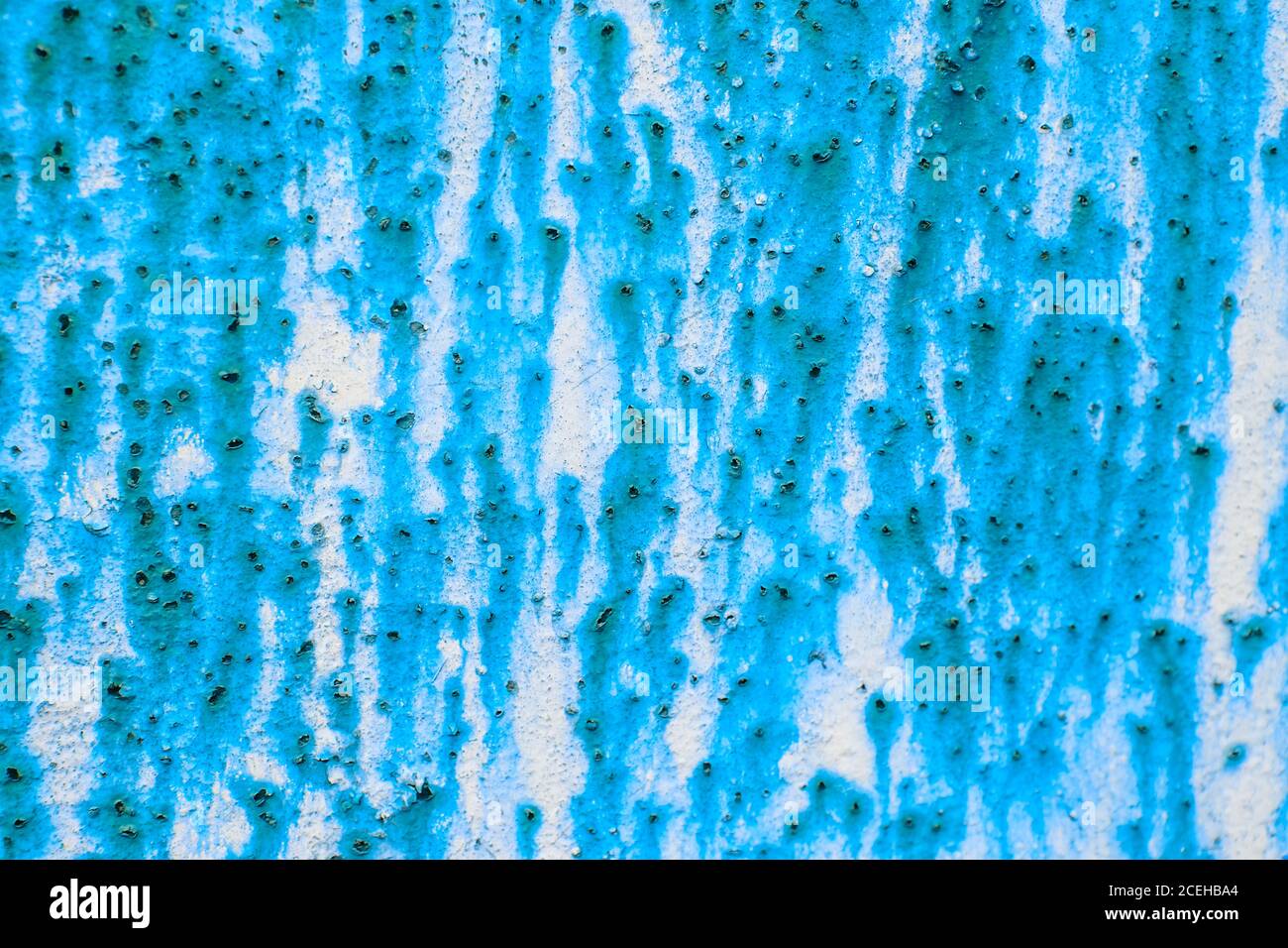 Rusty metal wall background with streaks of rust. Rust stains Stock ...