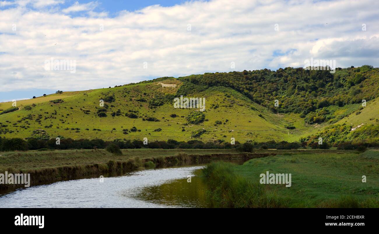 Cuckmere haven river walk hi-res stock photography and images - Alamy