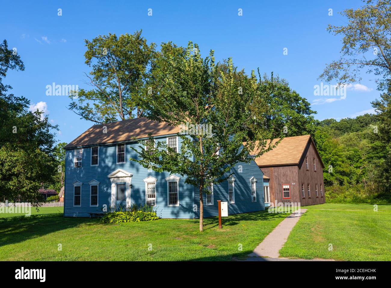 Deerfield massachusetts historic deerfield old hi-res stock photography ...