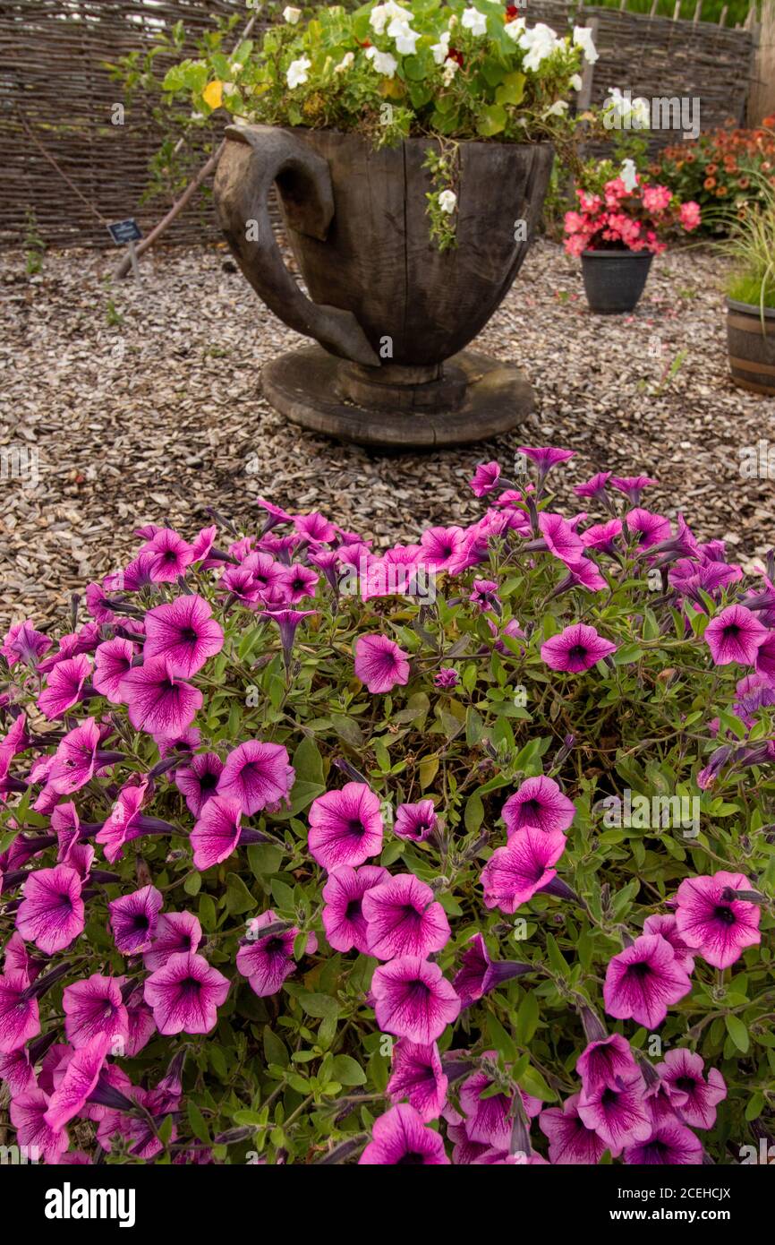 Natural garden landscapes as backdrops Stock Photo - Alamy