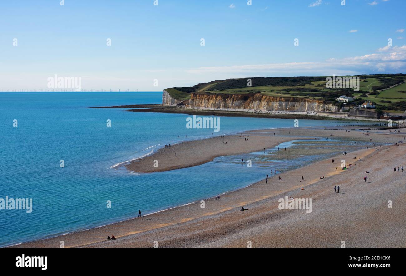 cuckmere haven and surrounding area Stock Photo - Alamy