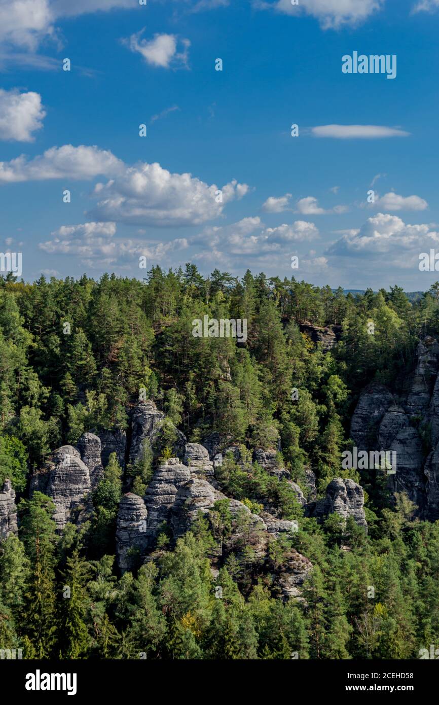 Exploration tour through the saxon switzerland on diffenrent Places ...