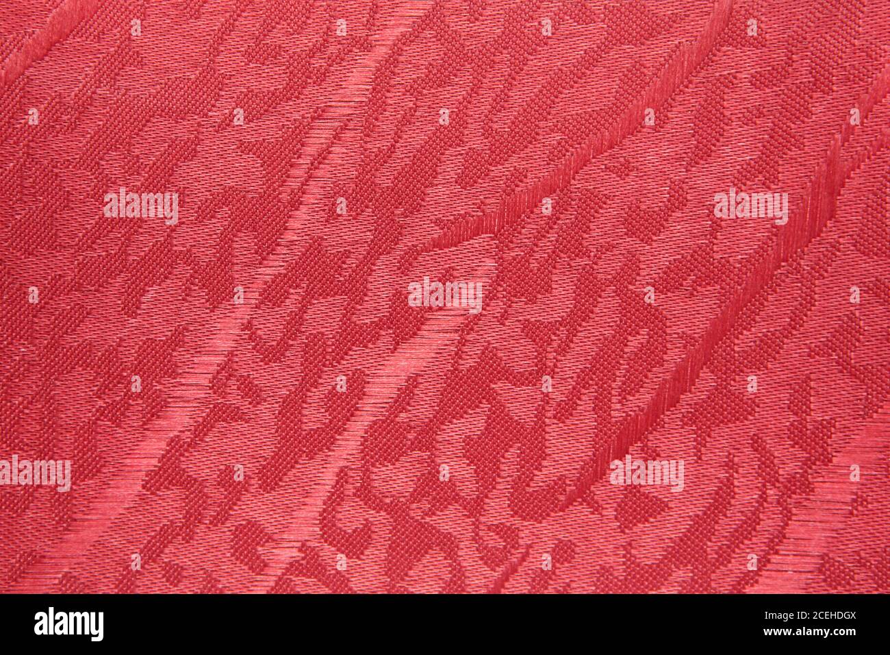 Red Fabric blind curtain texture background can use for backdrop or ...