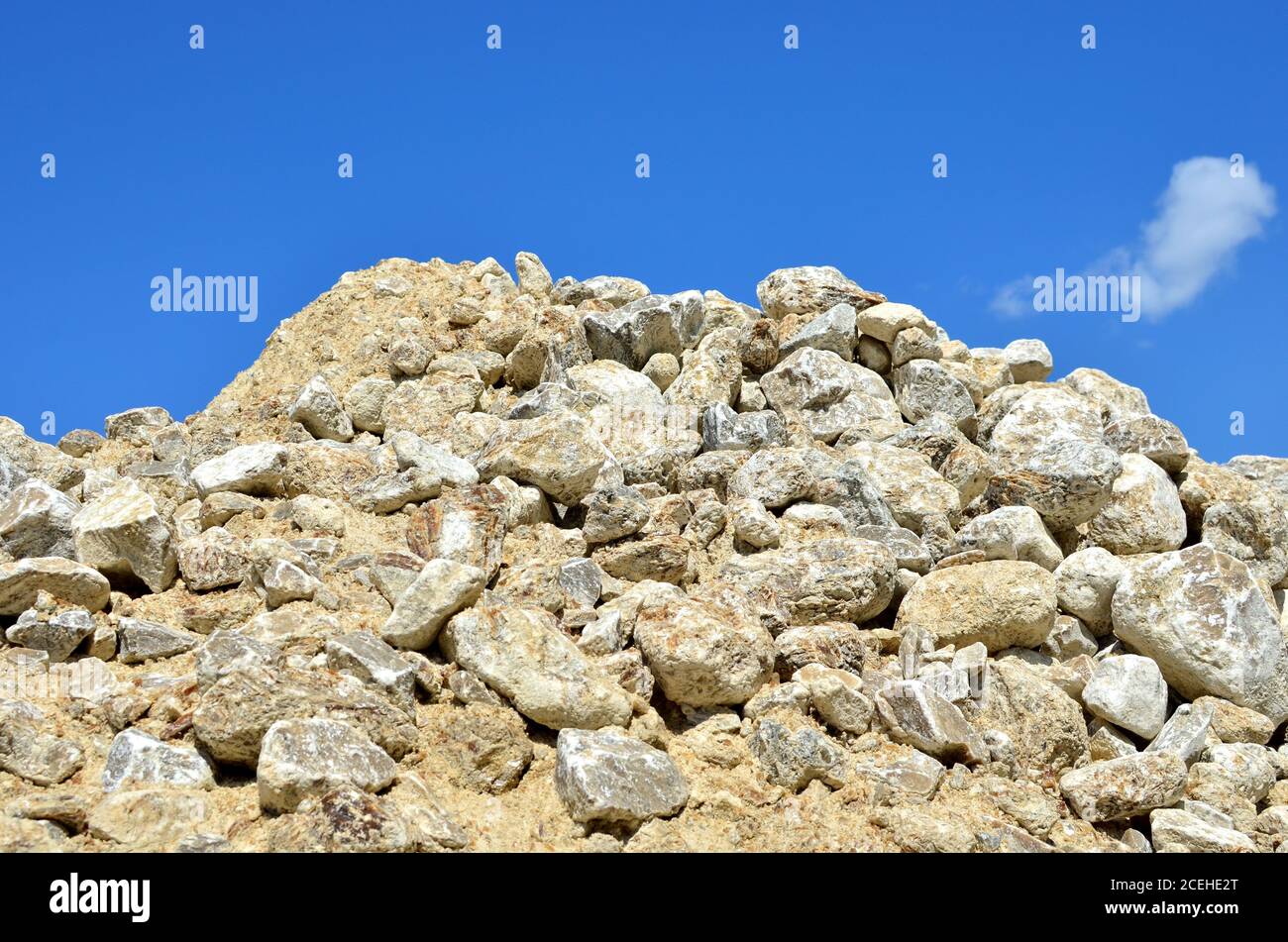 Gypsum quarry stones hi-res stock photography and images - Alamy