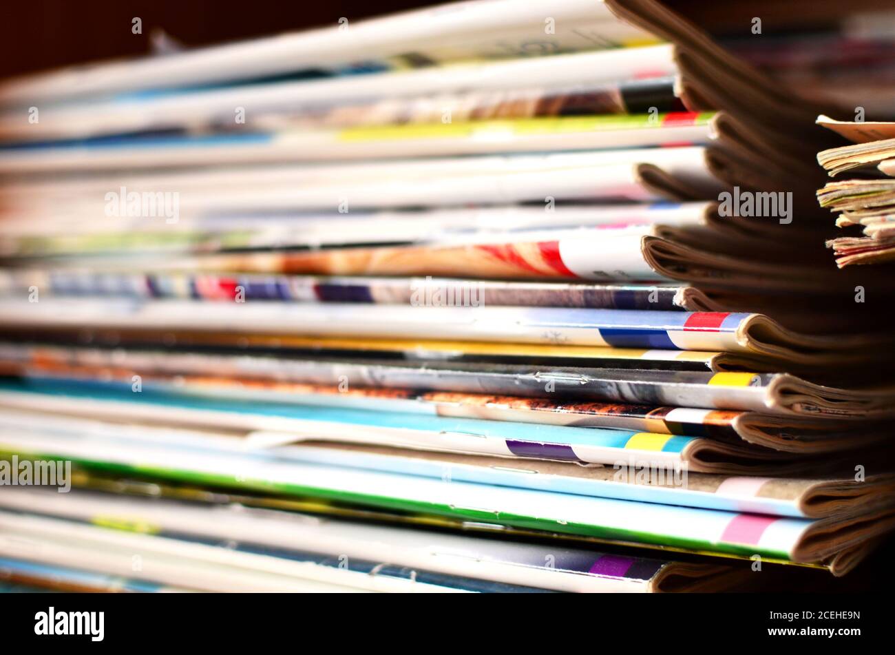 Multi page tabloid design hi-res stock photography and images - Alamy