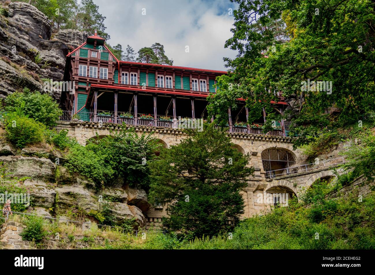 Exploration tour through the saxon switzerland on diffenrent Places ...