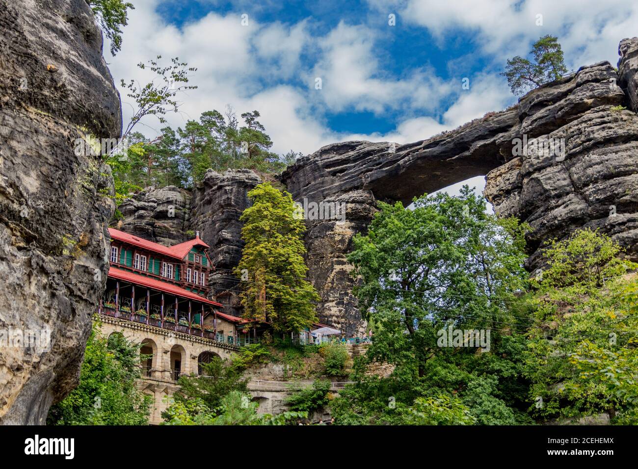 Exploration tour through the saxon switzerland on diffenrent Places ...