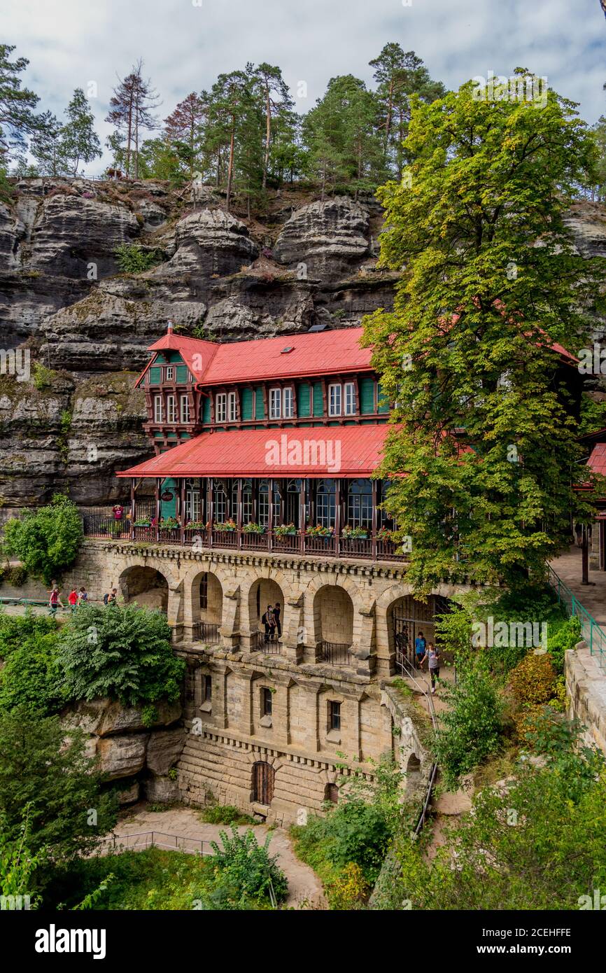 Exploration tour through the saxon switzerland on diffenrent Places ...