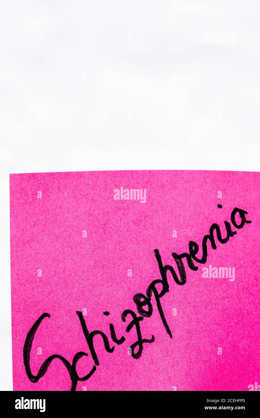 Schizophrenia Writing