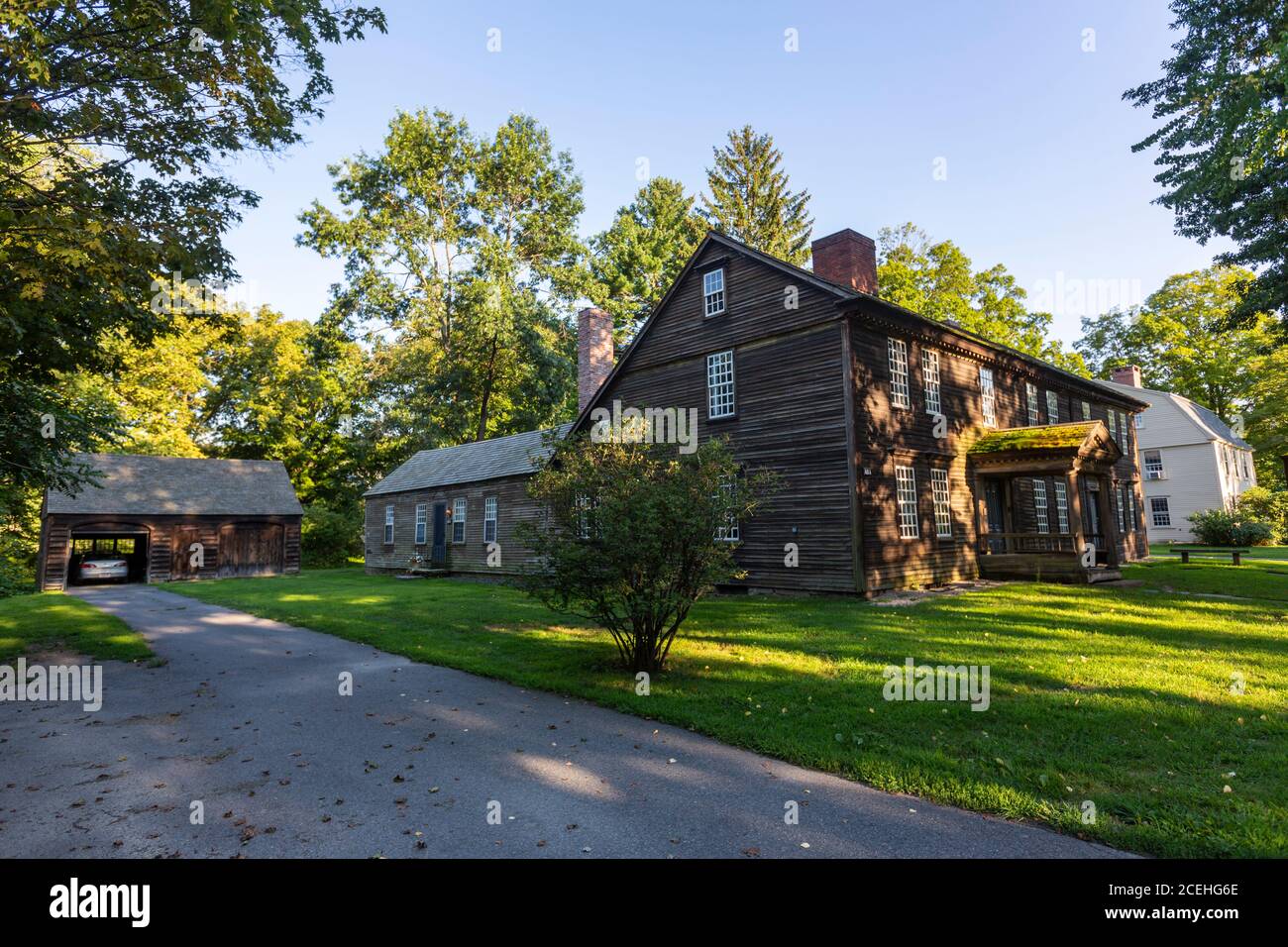 The Frary House, Historic Deerfield, Deerfield, Massachusetts Stock ...