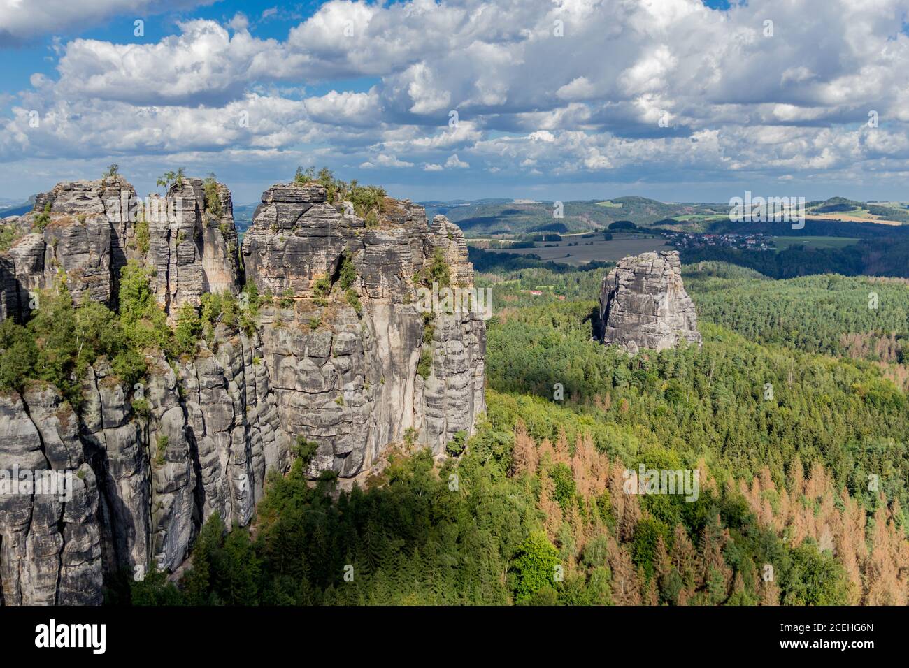 Exploration tour through the saxon switzerland on diffenrent Places ...