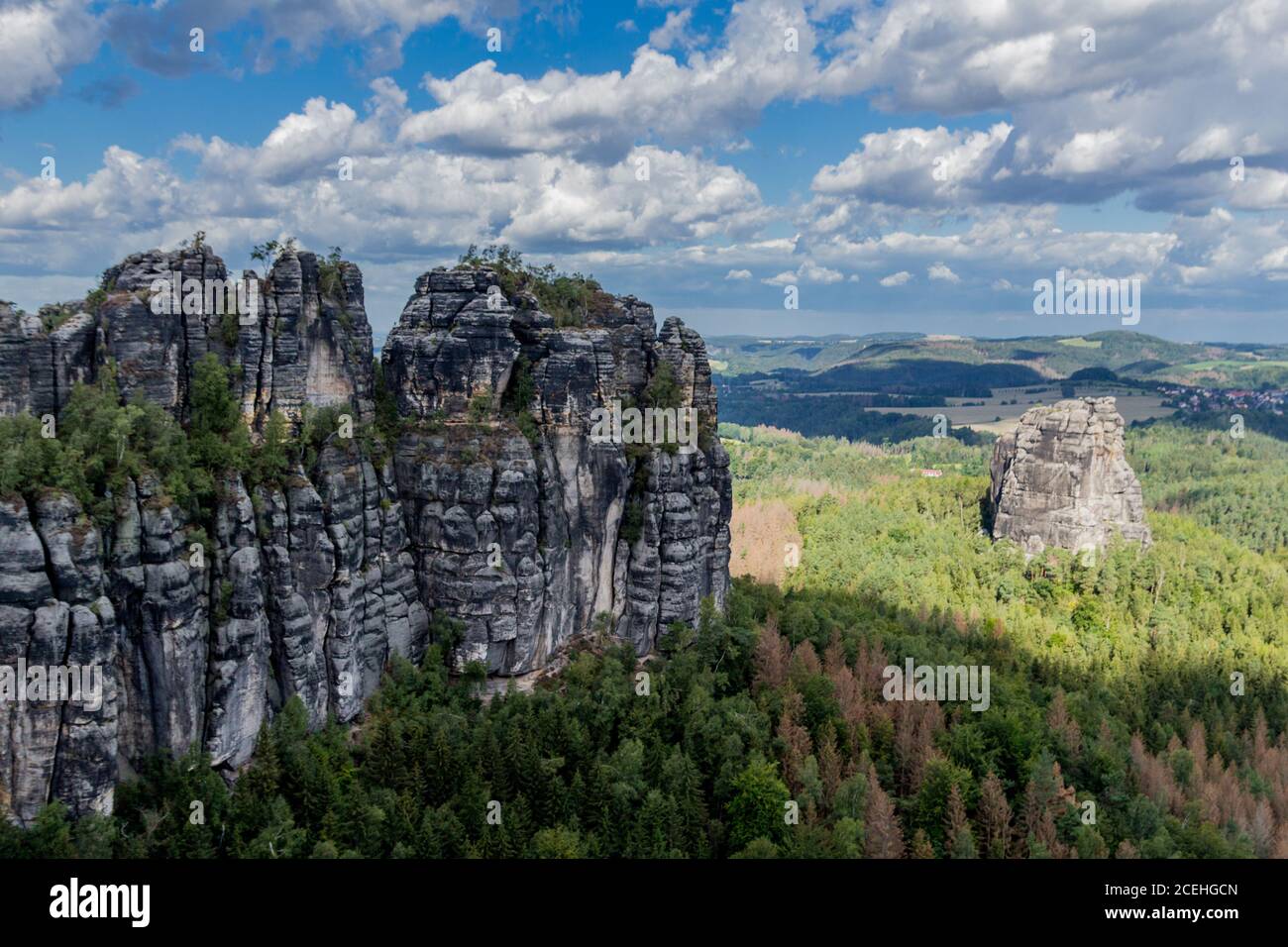 Exploration tour through the saxon switzerland on diffenrent Places ...