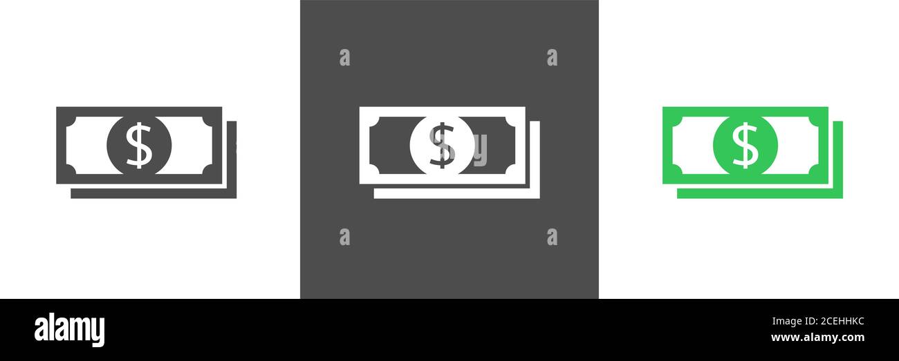 Dollar banknote vector icons Stock Vector Image & Art - Alamy