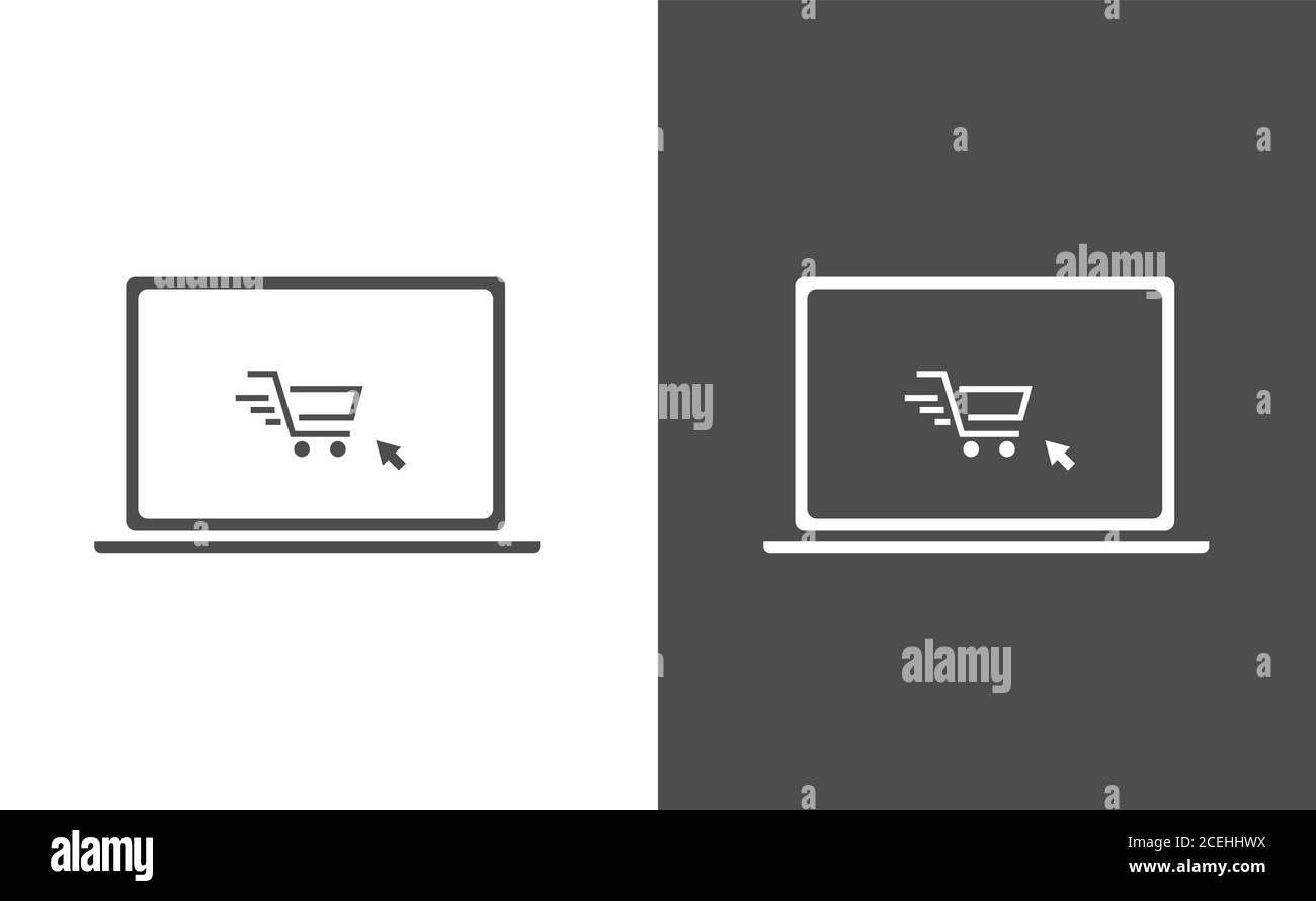 Laptop vector icons Stock Vector Image & Art - Alamy