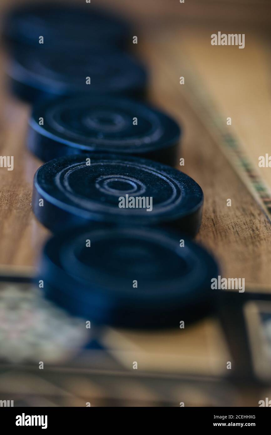 Backgammon pieces hi-res stock photography and images - Alamy