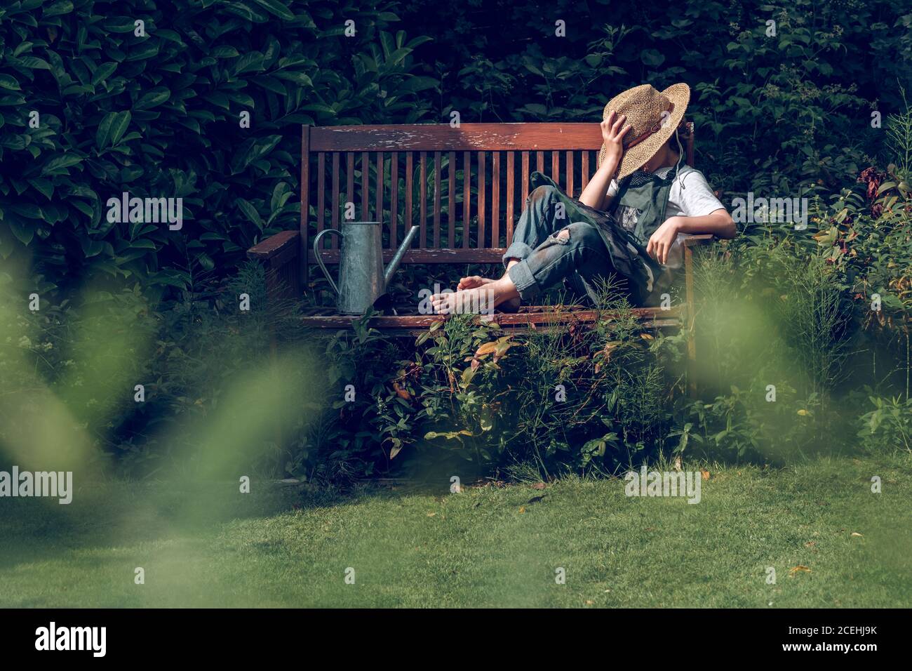 Boy at rest hi-res stock photography and images - Alamy