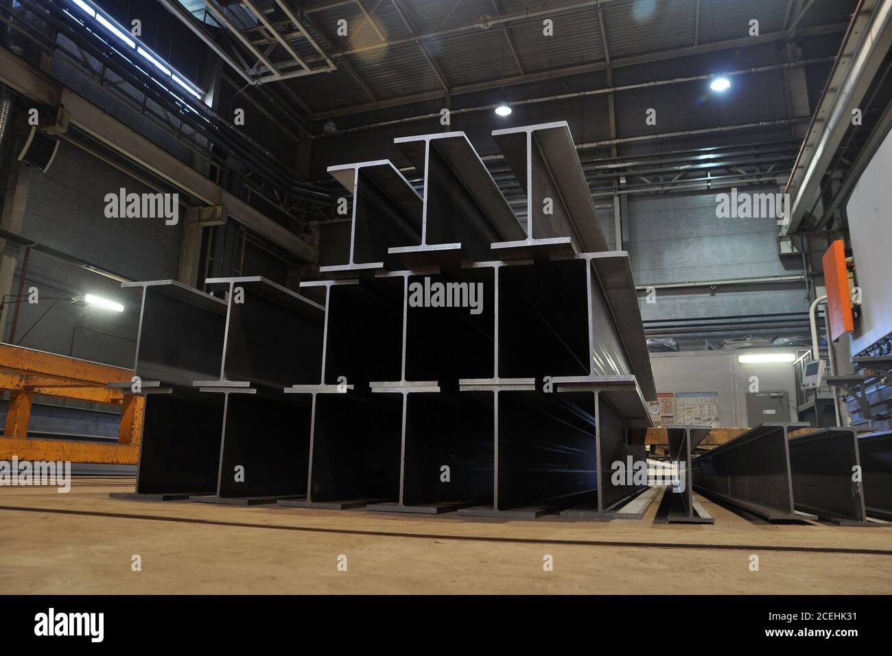 products of the plant for the production of metal structures. Welded I ...