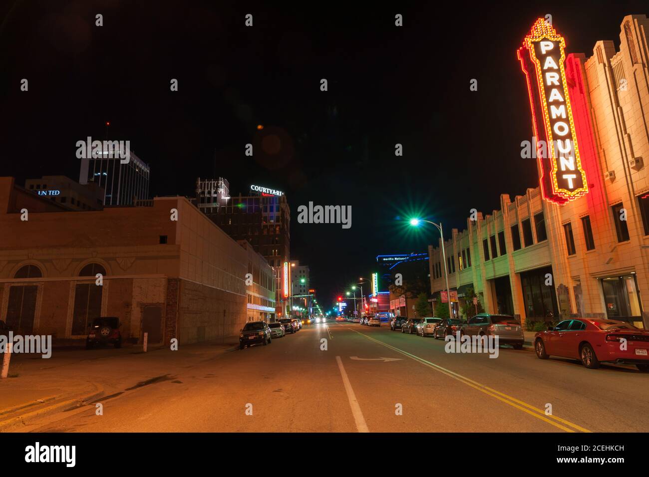 Amarillo downtown hi-res stock photography and images - Alamy