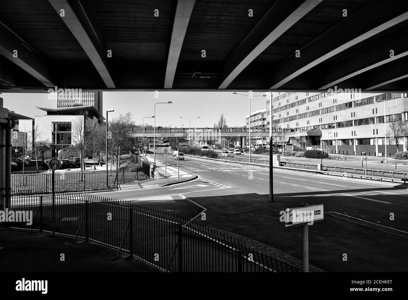 Main dual carriageway view Stock Photo - Alamy