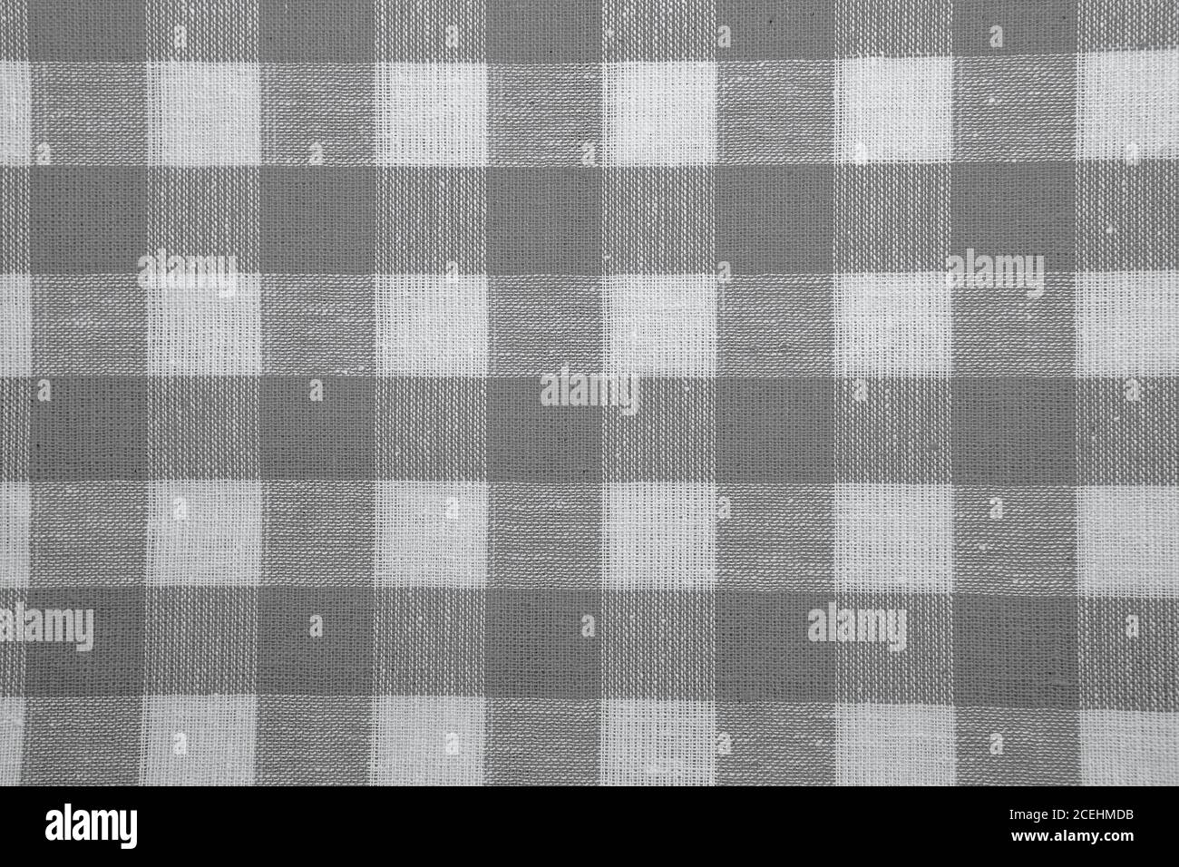 The texture of checkered fabric as a background. Checked fabric ...