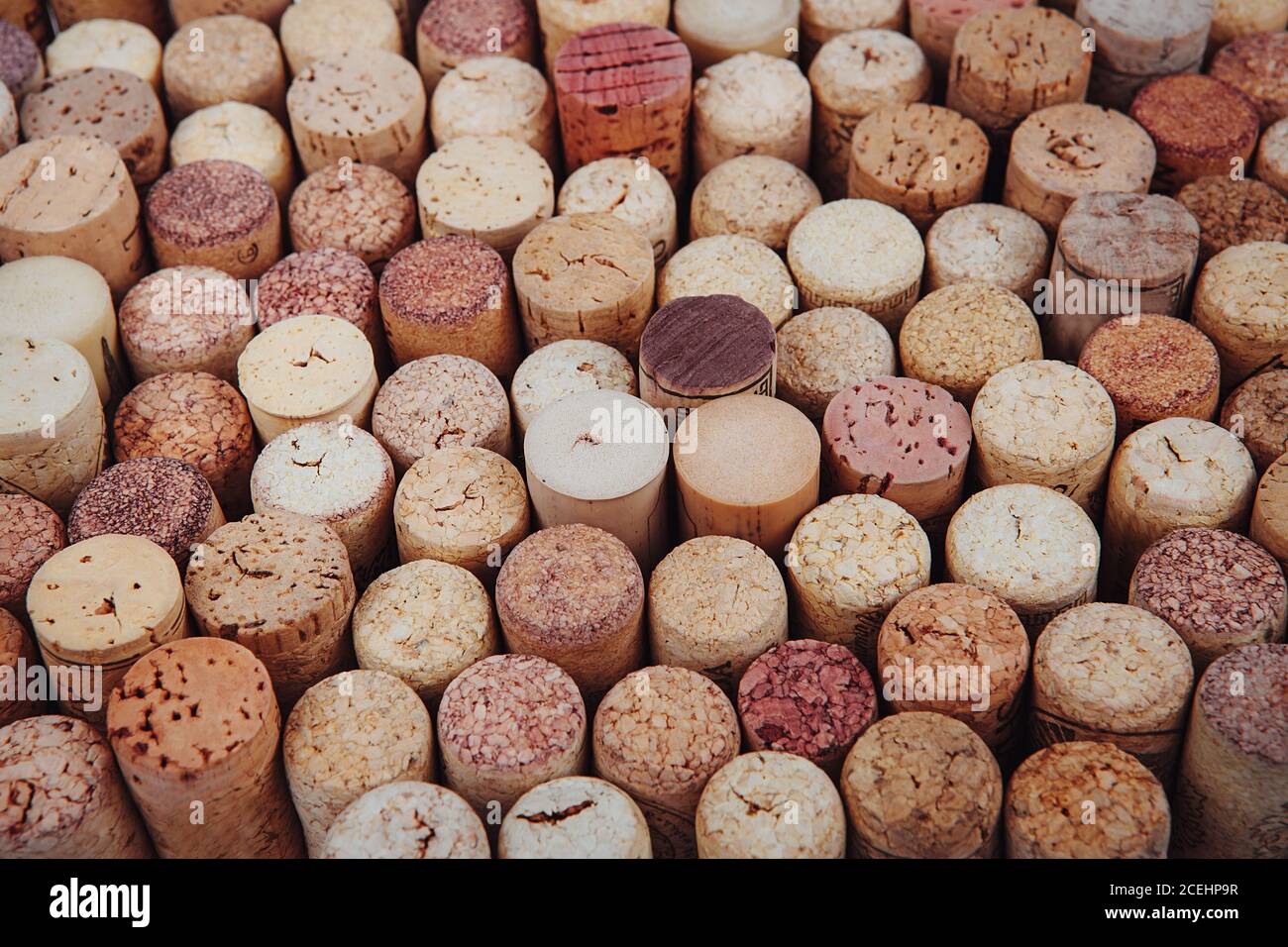 background texture with different wine corks. Wine corks Stock Photo ...