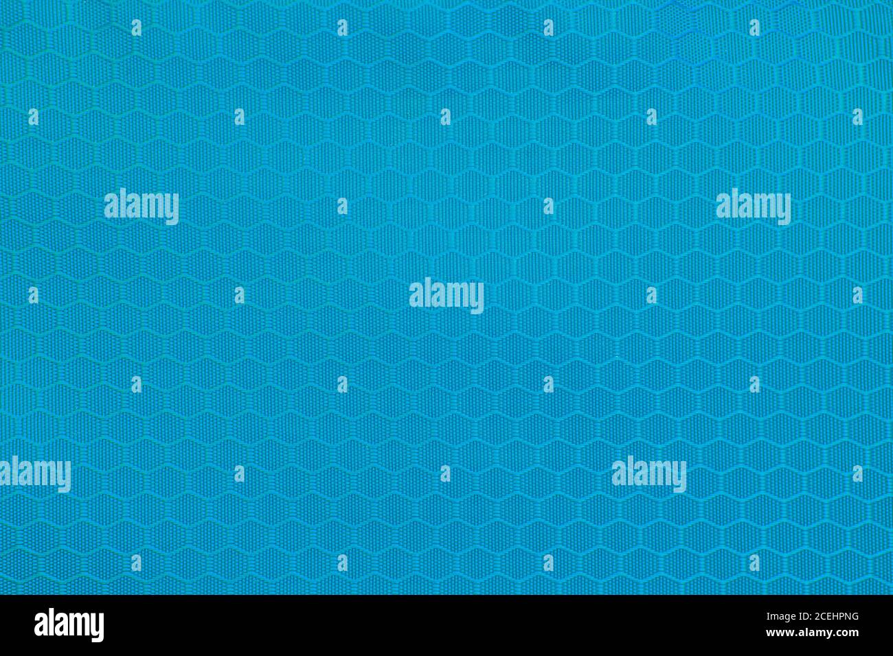 blue honeycomb background texture. Texture background of polyester ...