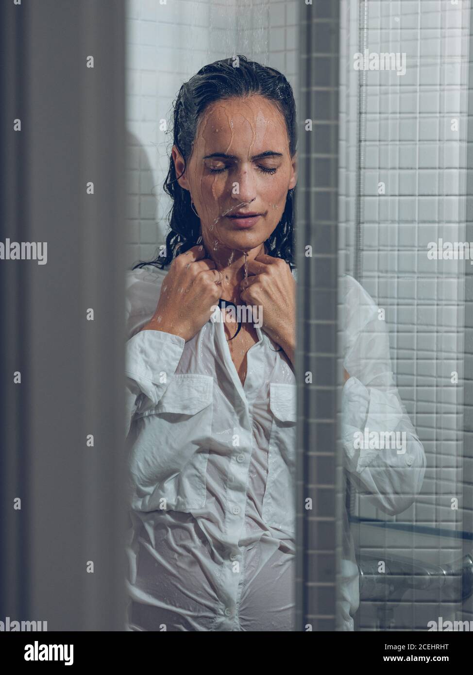 Woman Cloth Wet With Water High Resolution Stock Photography and Images ...