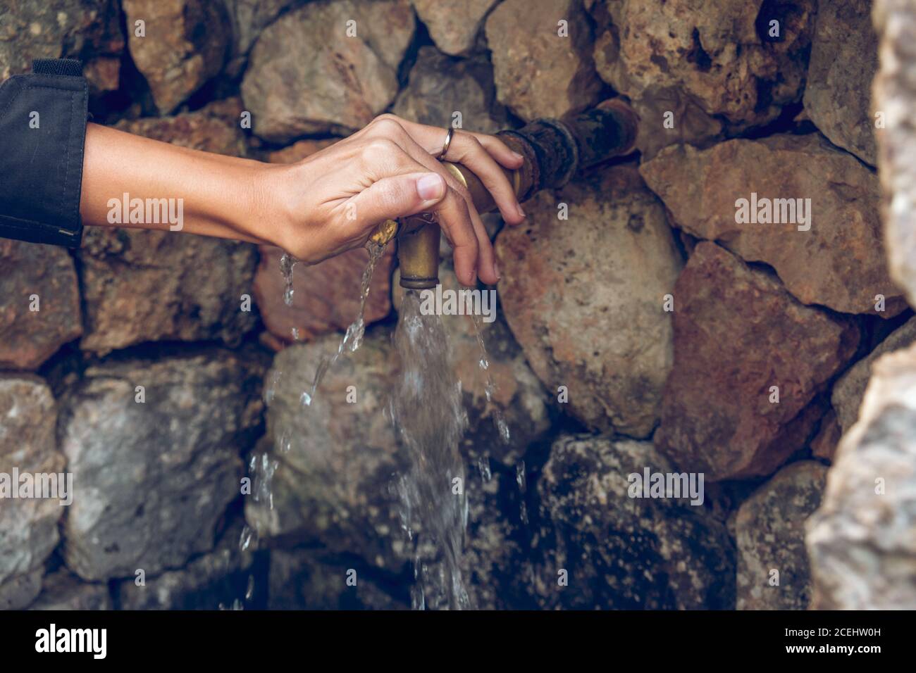 Ancient Tap High Resolution Stock Photography and Images - Alamy