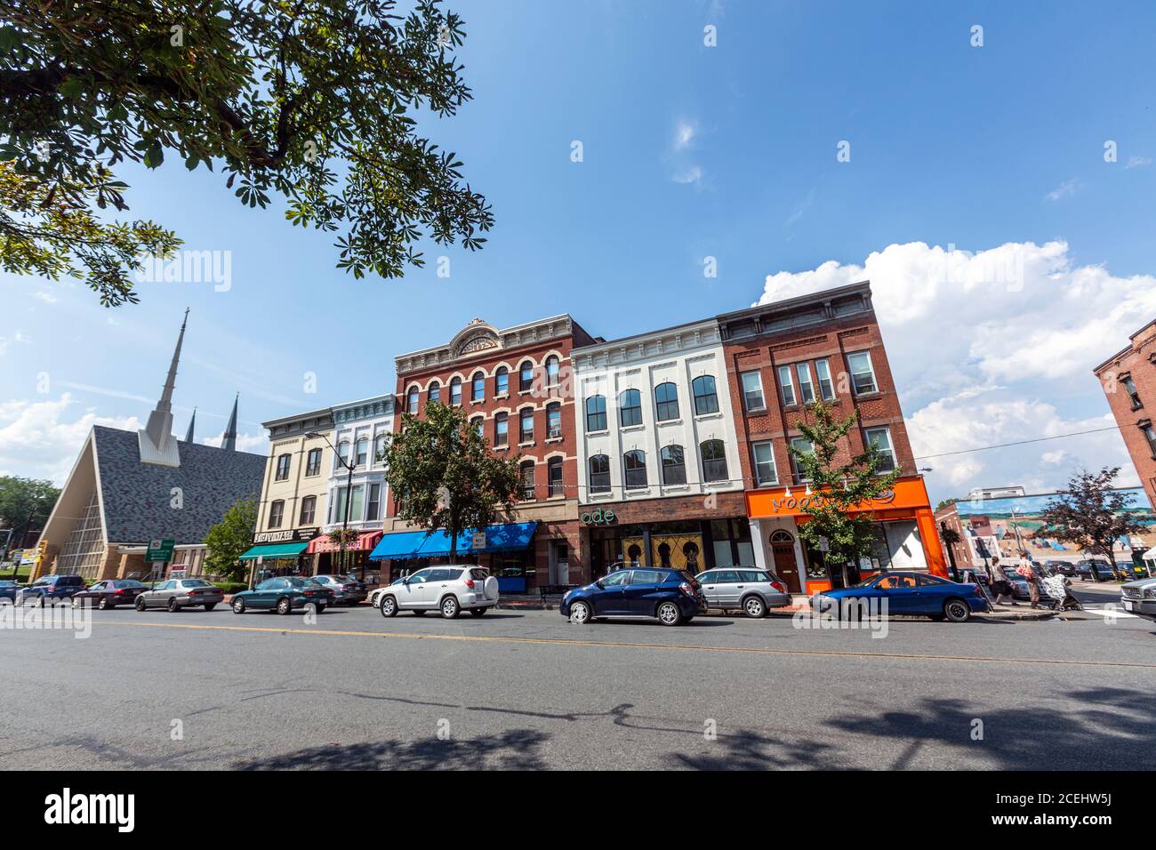 Main St, Northampton, Massachusetts, USA Stock Photo - Alamy